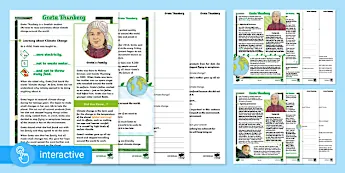 Greta Thunberg Resources | twinkl.co.uk