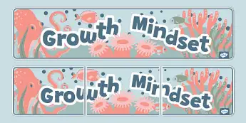 Growth Mindset Display Banners | twinkl.com.au