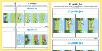 Cuento del patito feo | Actividades - Twinkl