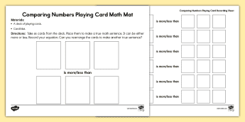 Comparing Numbers Worksheets | twinkl.com