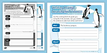 Penguin Writing Resources | twinkl.co.uk