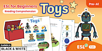 Pre-A1 Reading Resources for Young Learners | Twinkl ESL