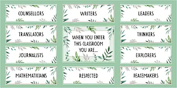 Botanical Classroom Displays | twinkl.com.au