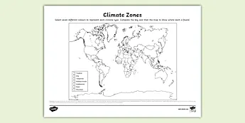 Climate Zones Geography | twinkl.co.uk