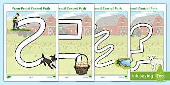 Fine Motor Control Worksheets | twinkl.com.au