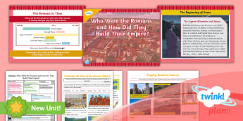 LKS2 Roman Empire - Primary Resources - Twinkl