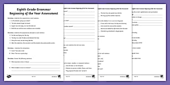 Eighth Grade Worksheets & Printables | Twinkl - Twinkl