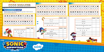 Sonic Maths Activities and Worksheets | Sonic the Hedgehog
