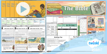 PlanIt The Bible - Year 4 RE Resources - Twinkl