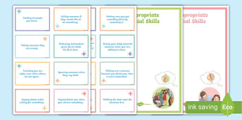 Social Skills Activities - SEND Inclusion