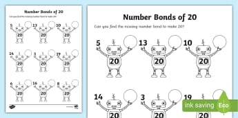 100+ Number Bond Games and Activities - Primary Resources