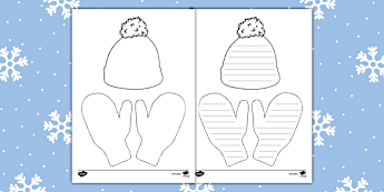 Winter Writing Templates | twinkl.com.au