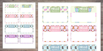 Name Tags | Twinkl Party - Twinkl