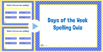 Spelling Tests PowerPoint | twinkl.ca