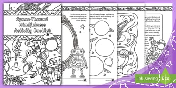 Themed Mindfulness Activity Booklets | Parents - Twinkl