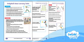 Dodgeball Lesson Plans - Year 3 Indoor PE Planning - Twinkl