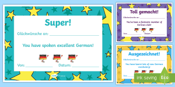 Language Certificates • Twinkl.com.au