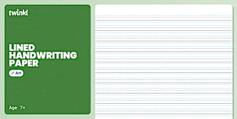 Line Guides & Handwriting Paper - Twinkl Handwriting KS2