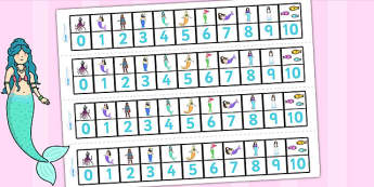 The Little Mermaid Maths Early Years (EYFS) - Traditional Tales