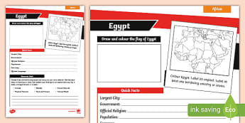 Egypt - Africa - KS2 - Geography Resources - Twinkl