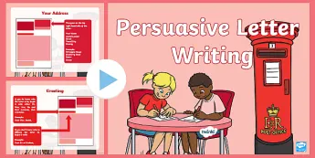 Persuasive Letter Writing Slides | twinkl.ca