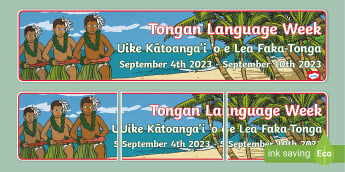 Tongan Language Week Years 0-2 NZ Teaching Resources
