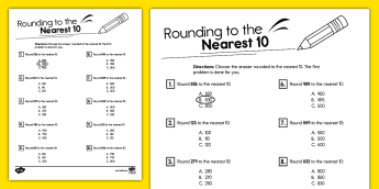 Rounding Worksheets | twinkl.com