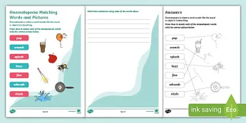 Onomatopoeia Activities | twinkl.co.uk