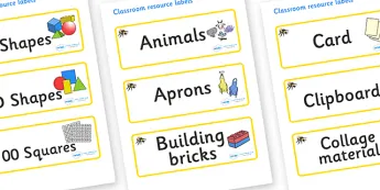 Bumble Bee Labels | twinkl.com.au