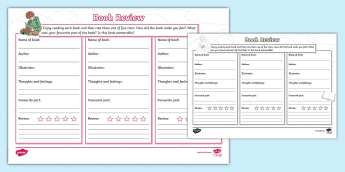 Book Review Activities | twinkl.co.uk