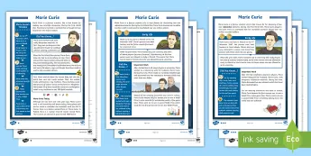 Marie Curie Resources | twinkl.co.uk