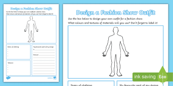 Fashion Design Activities | twinkl.co.uk