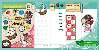 Pirate Word Searches | twinkl.co.uk