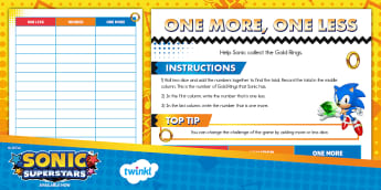 FREE Sonic the Hedgehog Teaching Resources | Twinkl USA