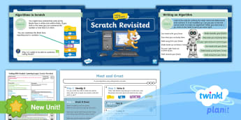 Scratch Coding Lessons: Learning Loops Year 3 - Computing