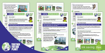 COP26 School Resources | Climate Change & The Environment