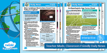 Weekly Comprehension Pack - 21st April 2023 - Twinkl NewsRoom