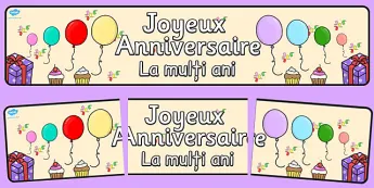 Happy Birthday Banners | twinkl.com.au