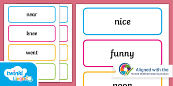 'n' sound Phase 3a - Stage 5/6 Phonics - Linguistic Phonics - Resources