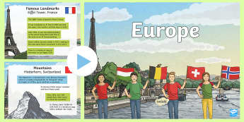 Europe | KS2 Geography Resources - Twinkl