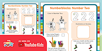 Numberblocks Number Twos | twinkl.com