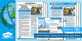 Windrush Monument Design Revealed - Twinkl NewsRoom - Twinkl