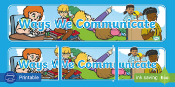 Ways we communicate - Grade 2 South Africa - Twinkl