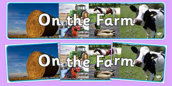 On The Farm Displays - EYFS - Twinkl