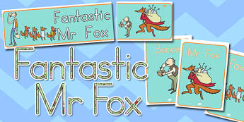 Fantastic Mr Fox - Twinkl