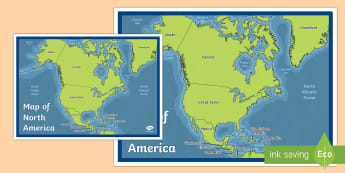North America Geography KS2 - Geography Resources - Twinkl