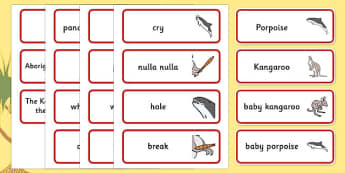 The Kangaroo and the Porpoise Aboriginal Dreamtime Stories - - Ye