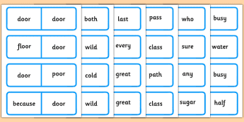 Common Exception Words Year 2 • Twinkl.ca