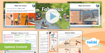 Forces - Year 5 Science Resources - Twinkl