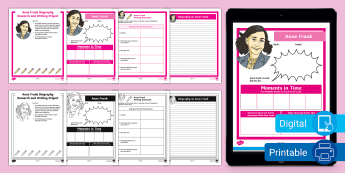 Anne Frank Activities | twinkl.com